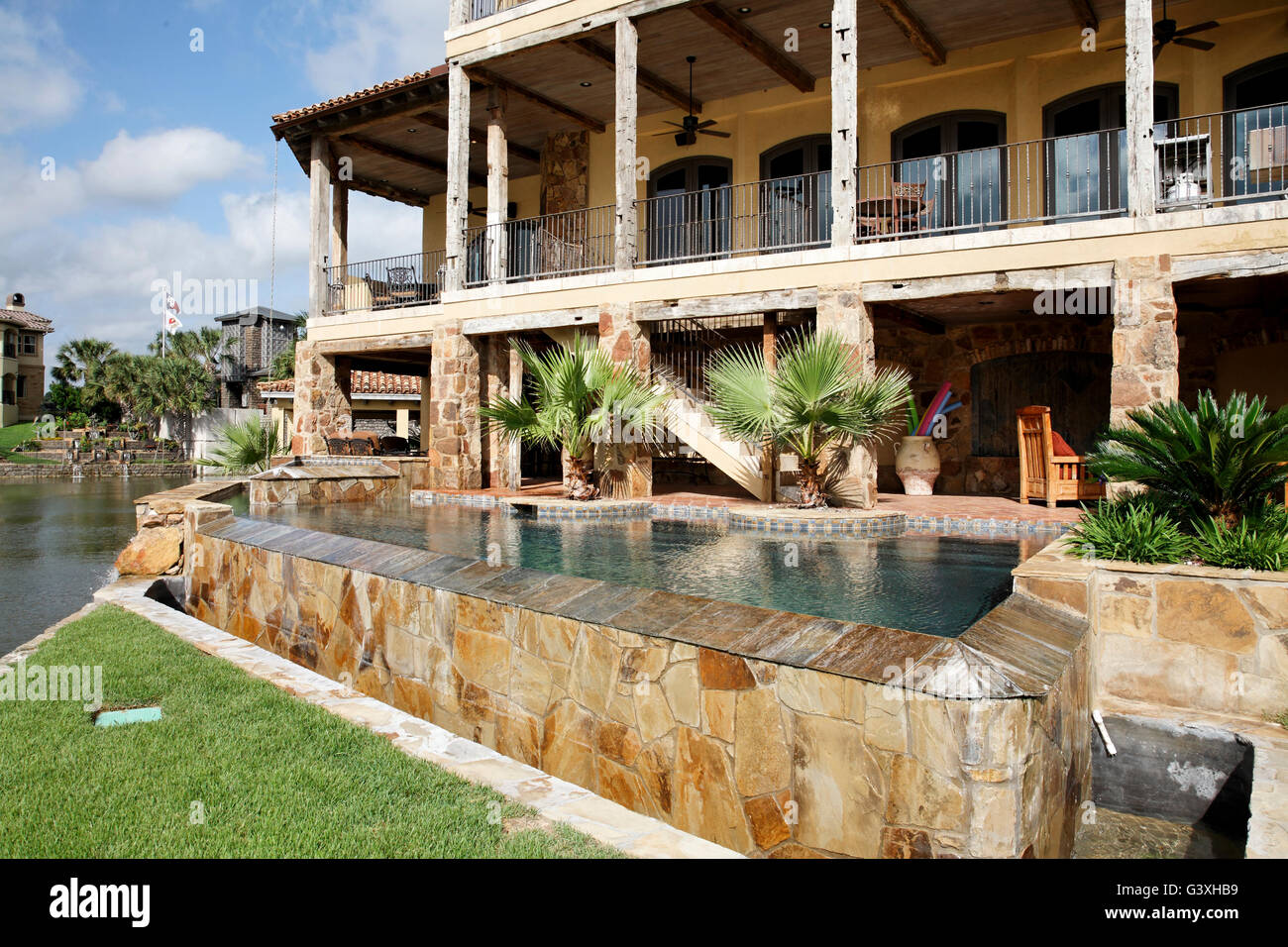 Private Home House Interior and Exterior with all Rooms Stock Photo - Alamy