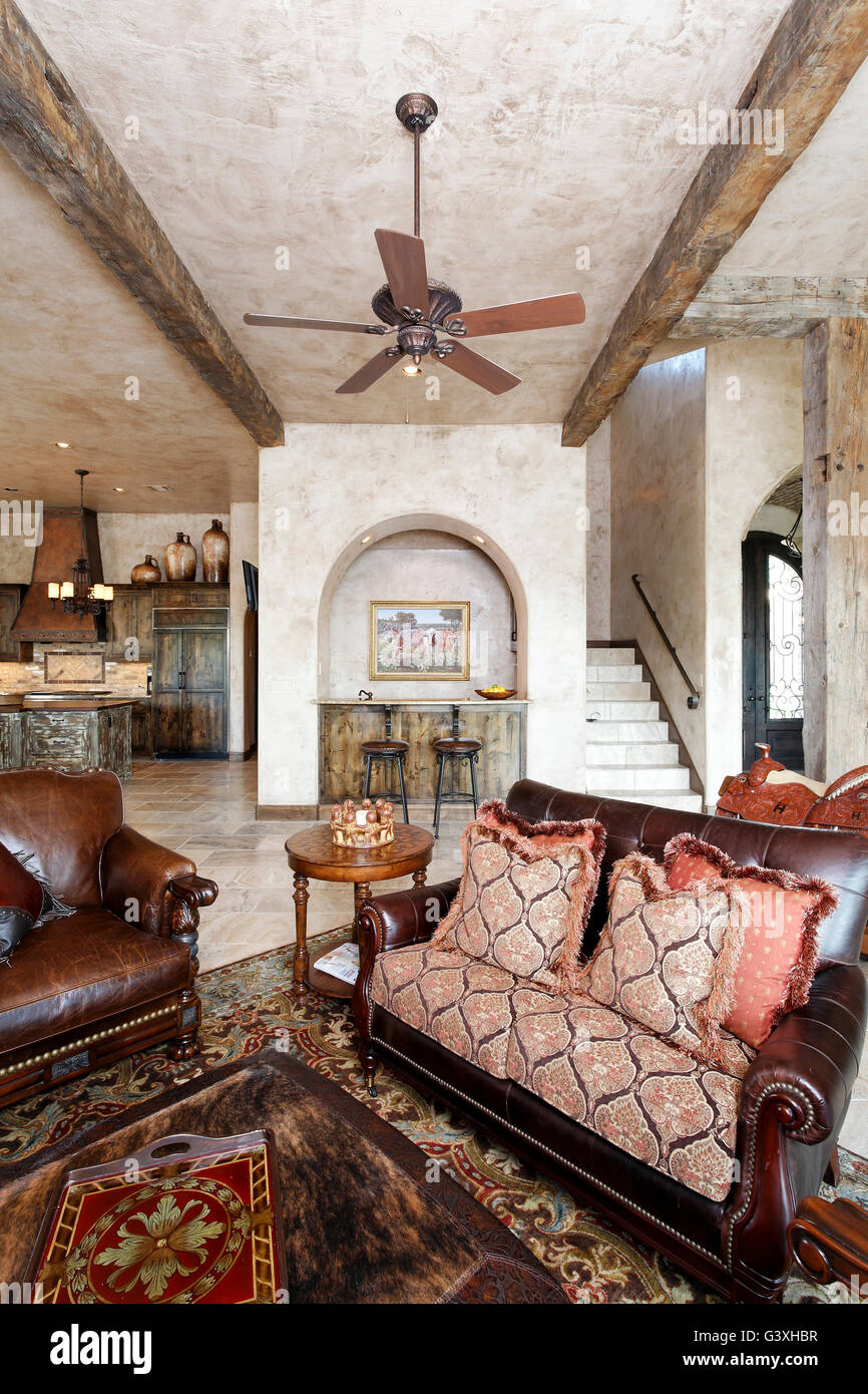 Private Home House Interior and Exterior with all Rooms Stock Photo - Alamy