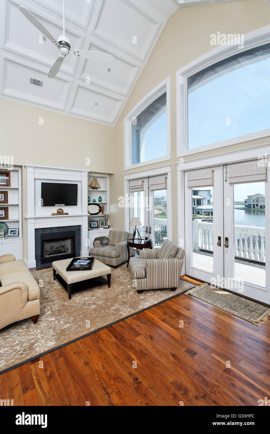 Private Home House Interior and Exterior with all Rooms Stock Photo - Alamy