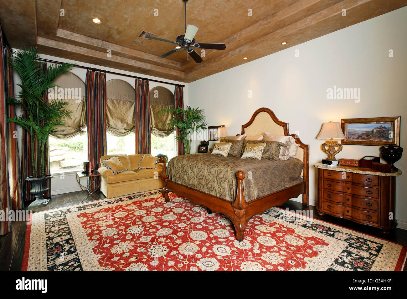 Private Home House Interior and Exterior with all Rooms Stock Photo - Alamy