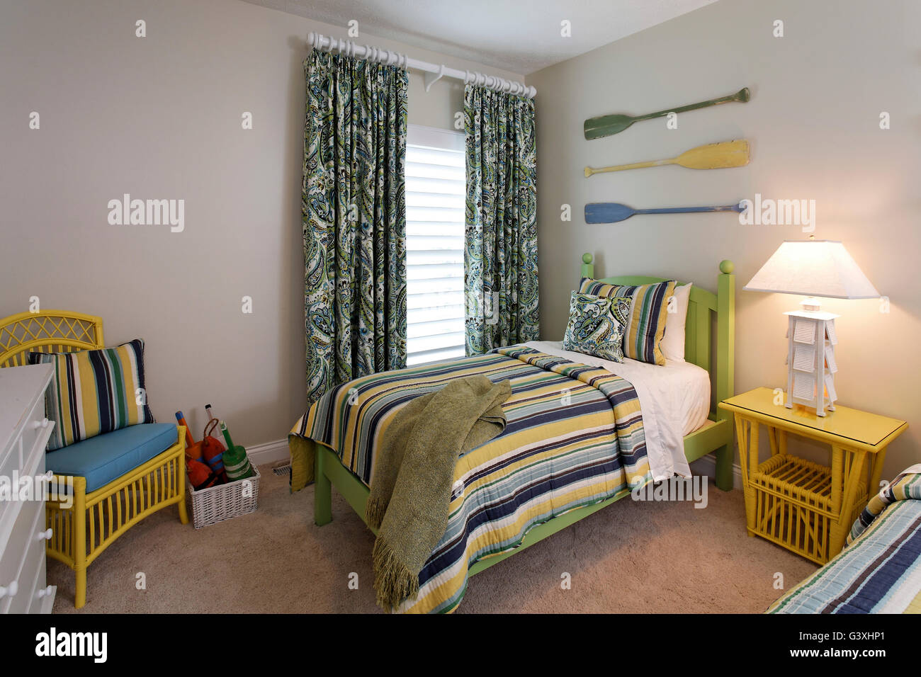 Private Home House Interior and Exterior with all Rooms Stock Photo - Alamy