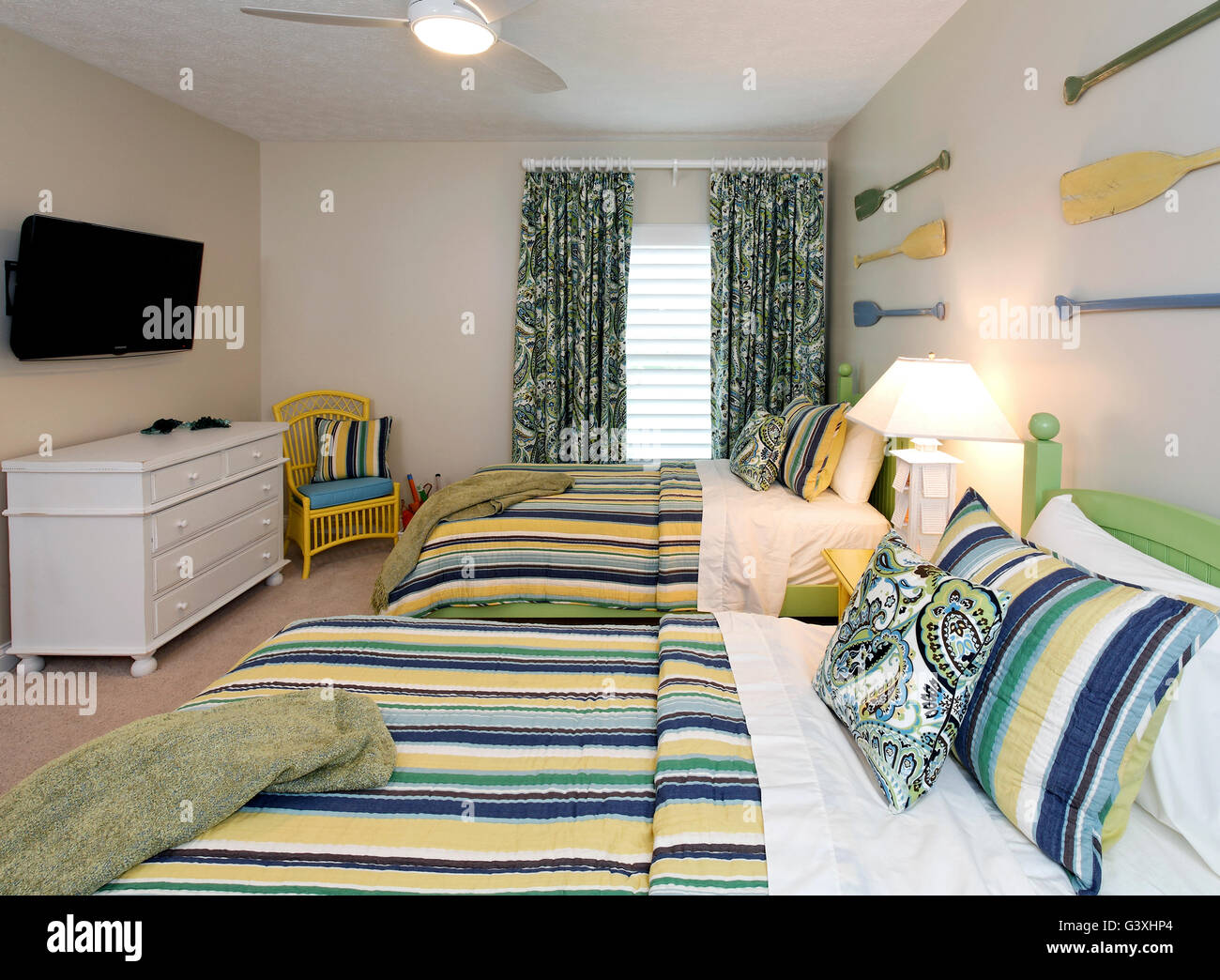 Private Home House Interior and Exterior with all Rooms Stock Photo - Alamy