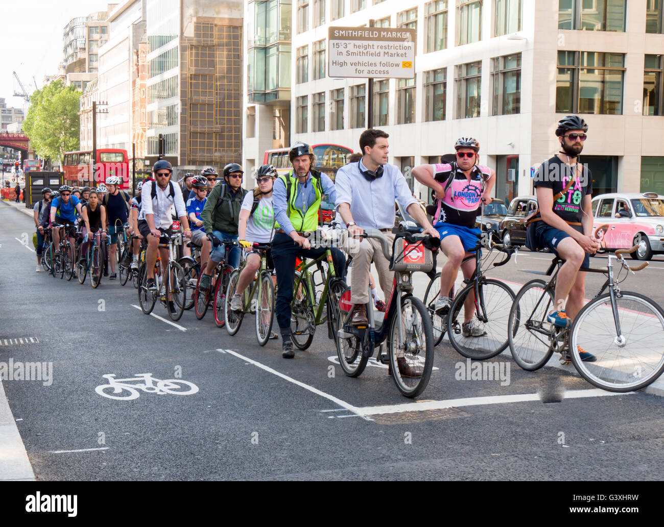 europe, UK, England, London, cycle superhighway 6 Stock Photo - Alamy