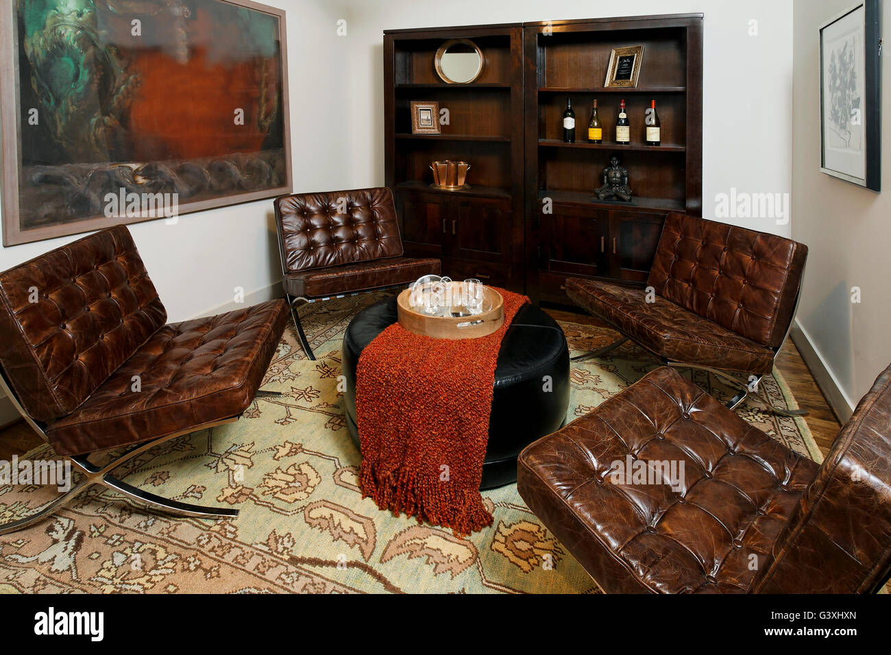 Private Home House Interior and Exterior with all Rooms Stock Photo - Alamy