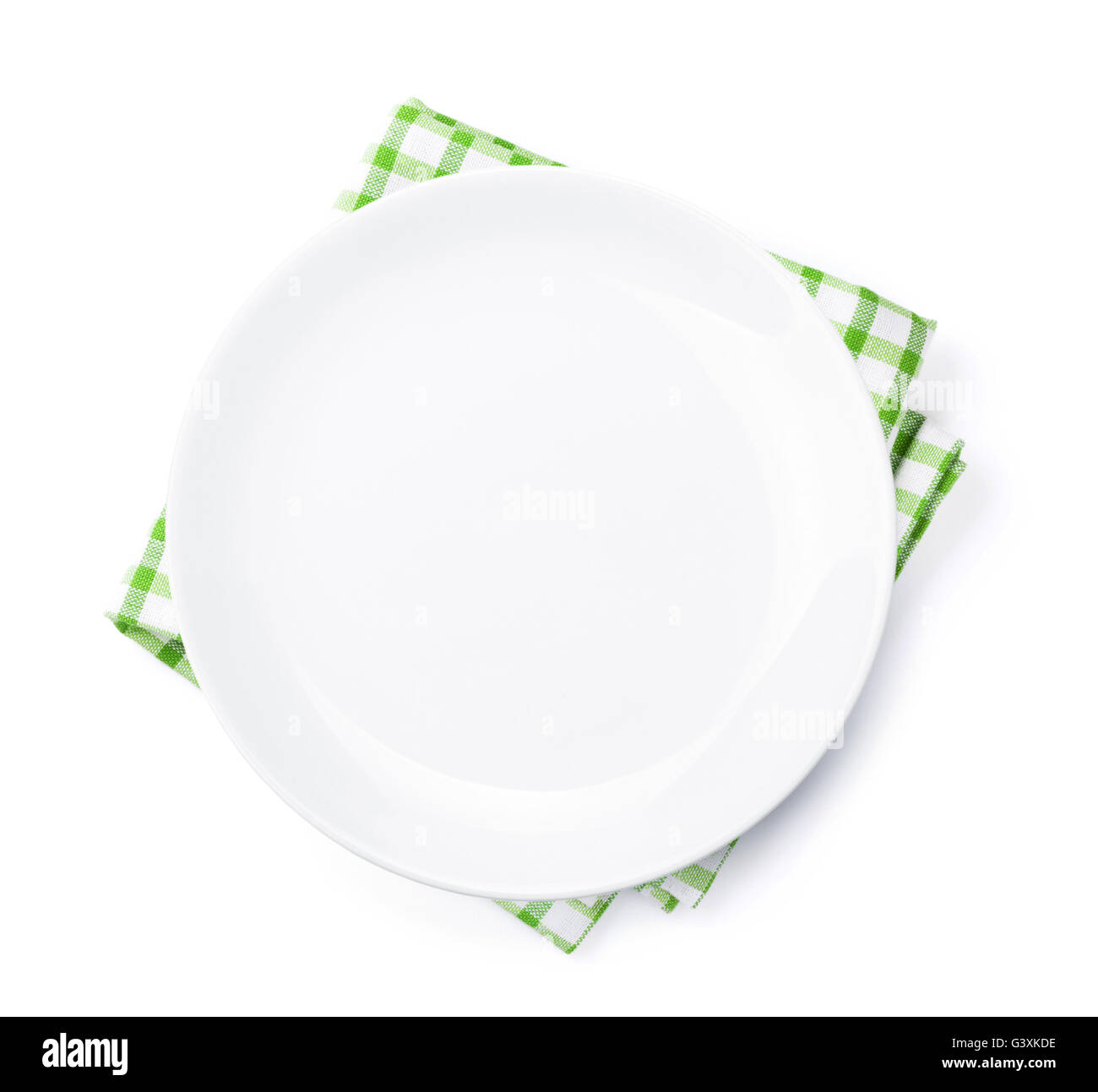 View over kitchen table Cut Out Stock Images & Pictures - Alamy