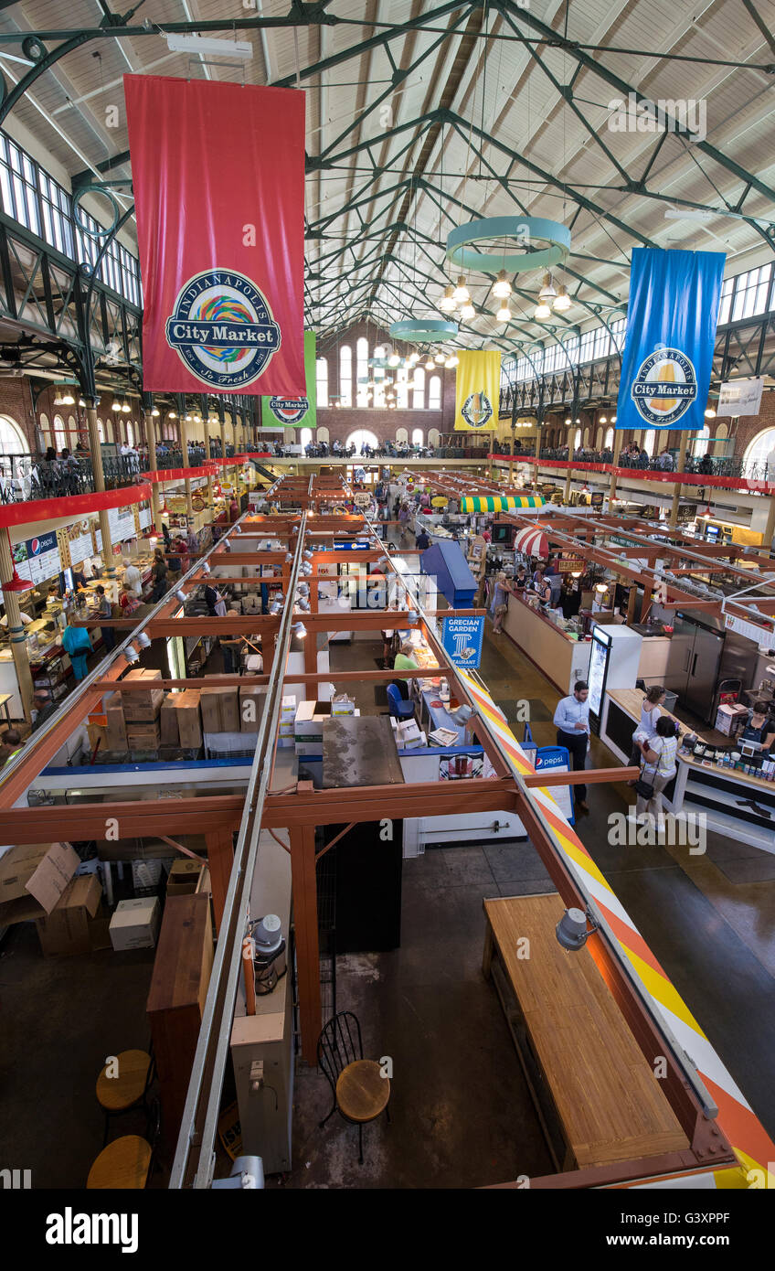 Indiana city market hi-res stock photography and images - Alamy