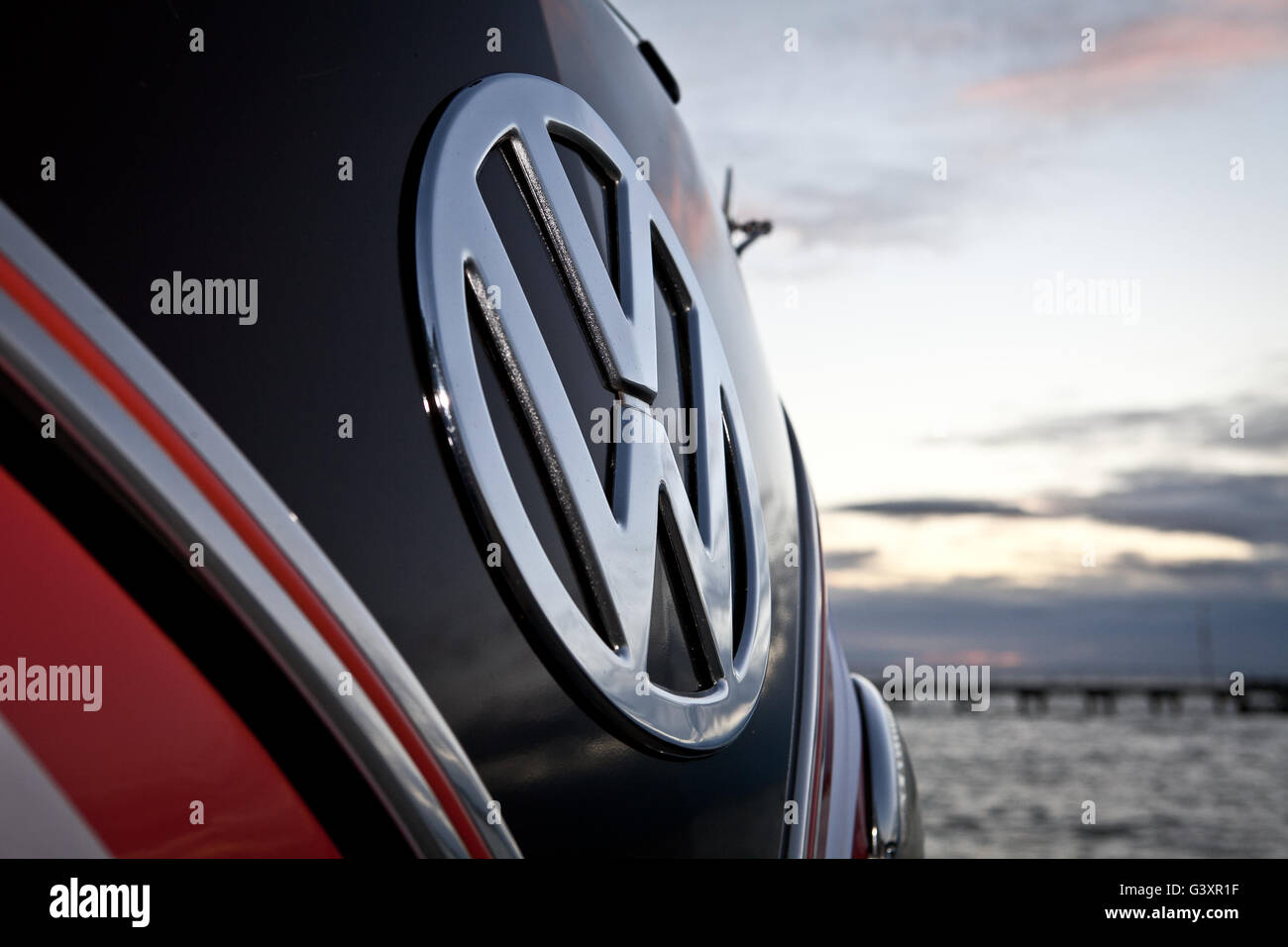 Vw camper van logo hi-res stock photography and images - Alamy