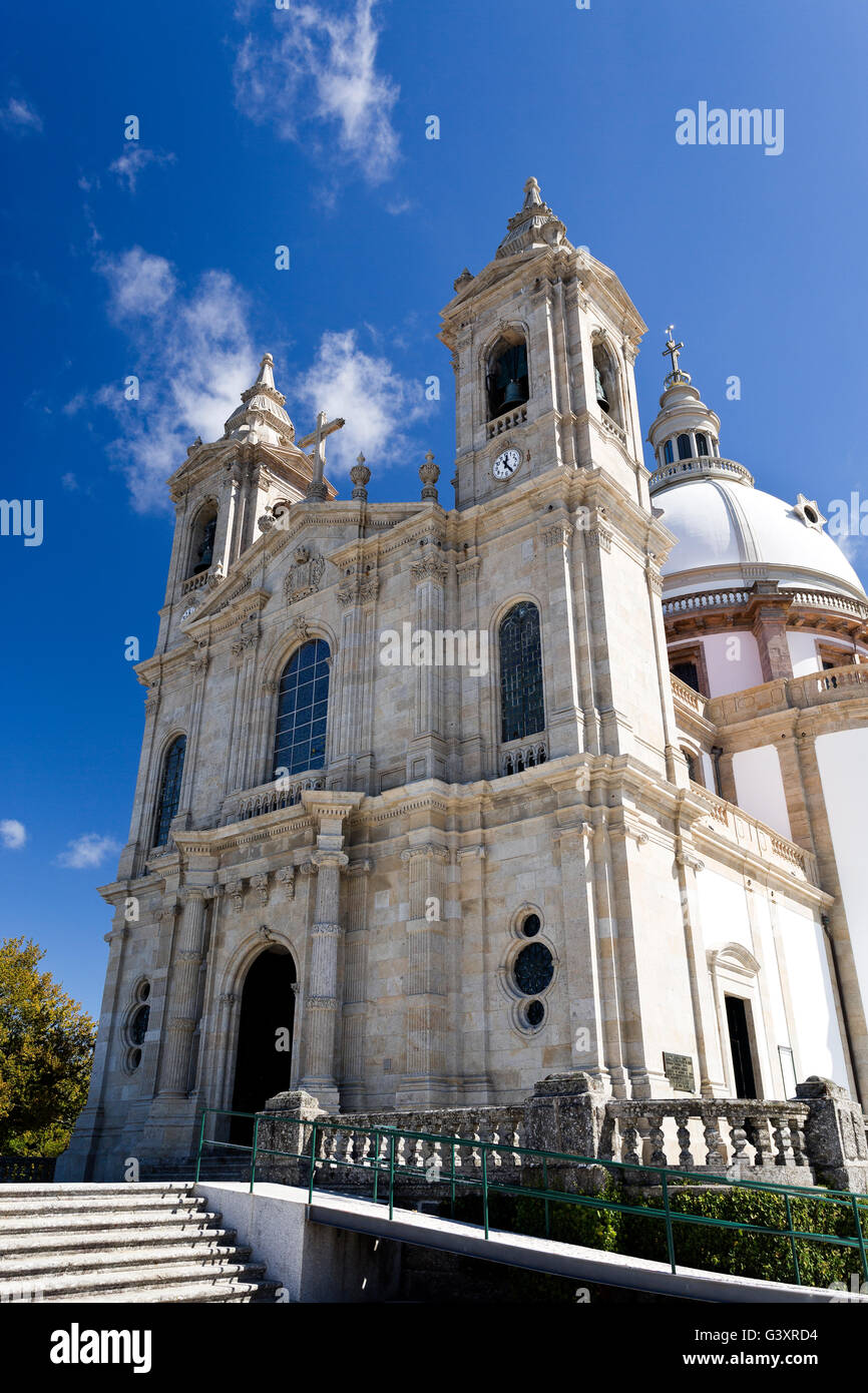 The Sanctuary of Our Lady of Sameiro in Braga, Portugal Stock Photo - Alamy