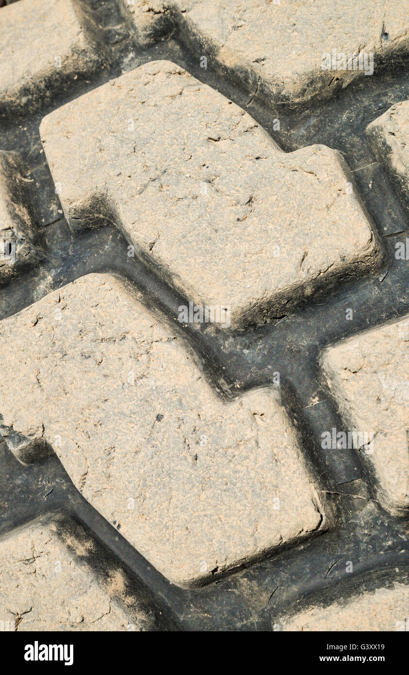Profile of a rugged offroad tire Stock Photo - Alamy