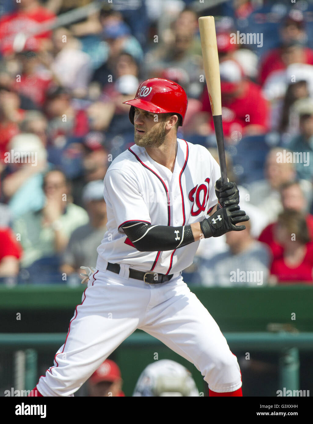 Washington nationals right fielder bryce harper 34 hi-res stock ...