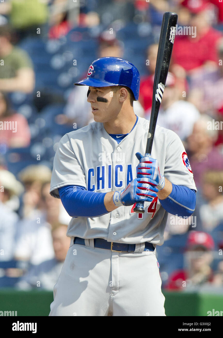 Chicago cubs first baseman anthony rizzo 44 hi-res stock photography ...