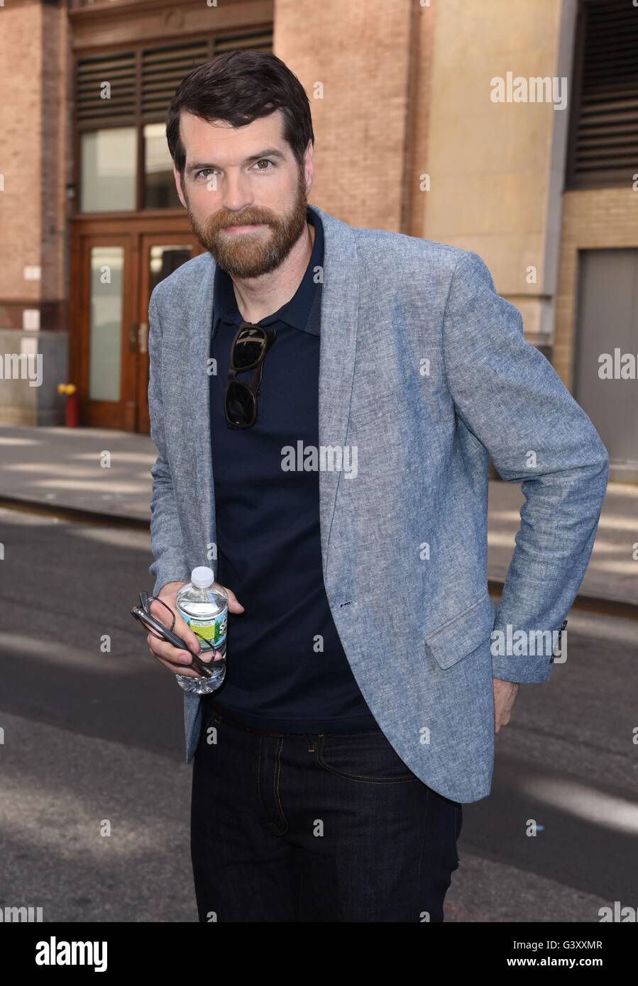 New York, NY, USA. 15th June, 2016. Timothy Simons out and about for ...
