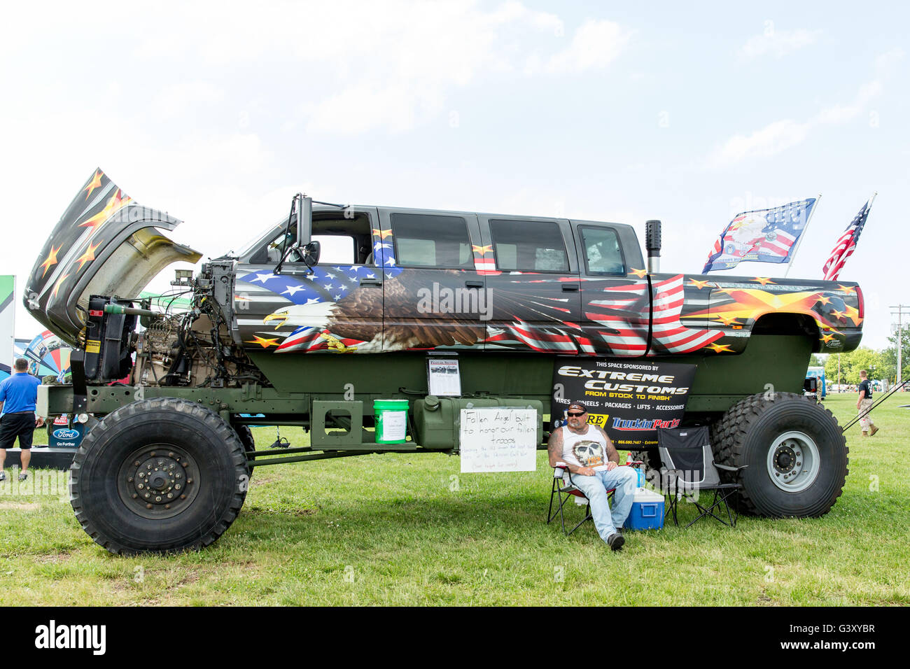 Oshkosh, Wisconsin, USA. 15th June, 2016. Fallen Angel extreme 4x4 on ...