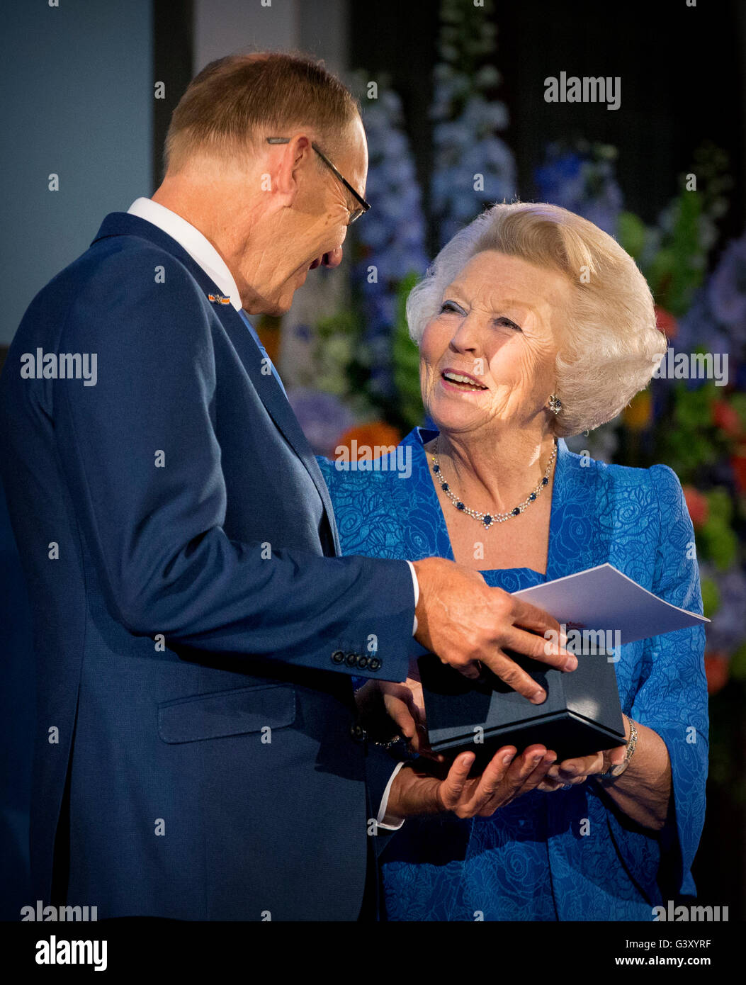 Amsterdam, The Netherlands. 15th June, 2016. Princess Beatrix of The ...