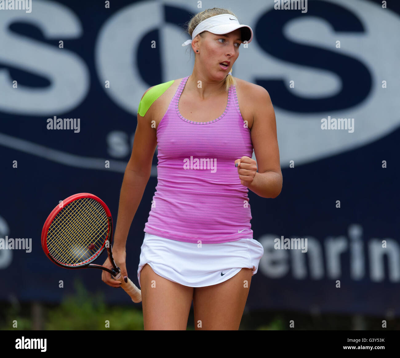 Braunschweig, Germany. 16 June, 2016. Tena Lukas in action at the 2016 ...