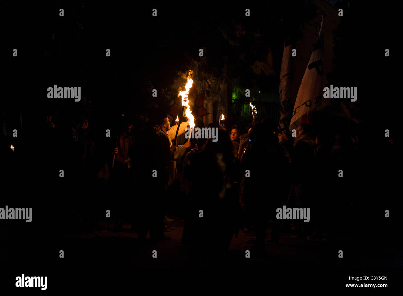 Torchlight Adult High Resolution Stock Photography and Images - Alamy