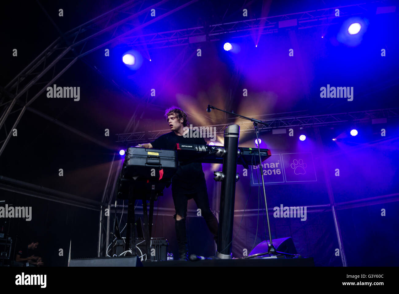 Barcelona, Catalonia, Spain. 16th June, 2016. JIMMY VALLANCE of ...
