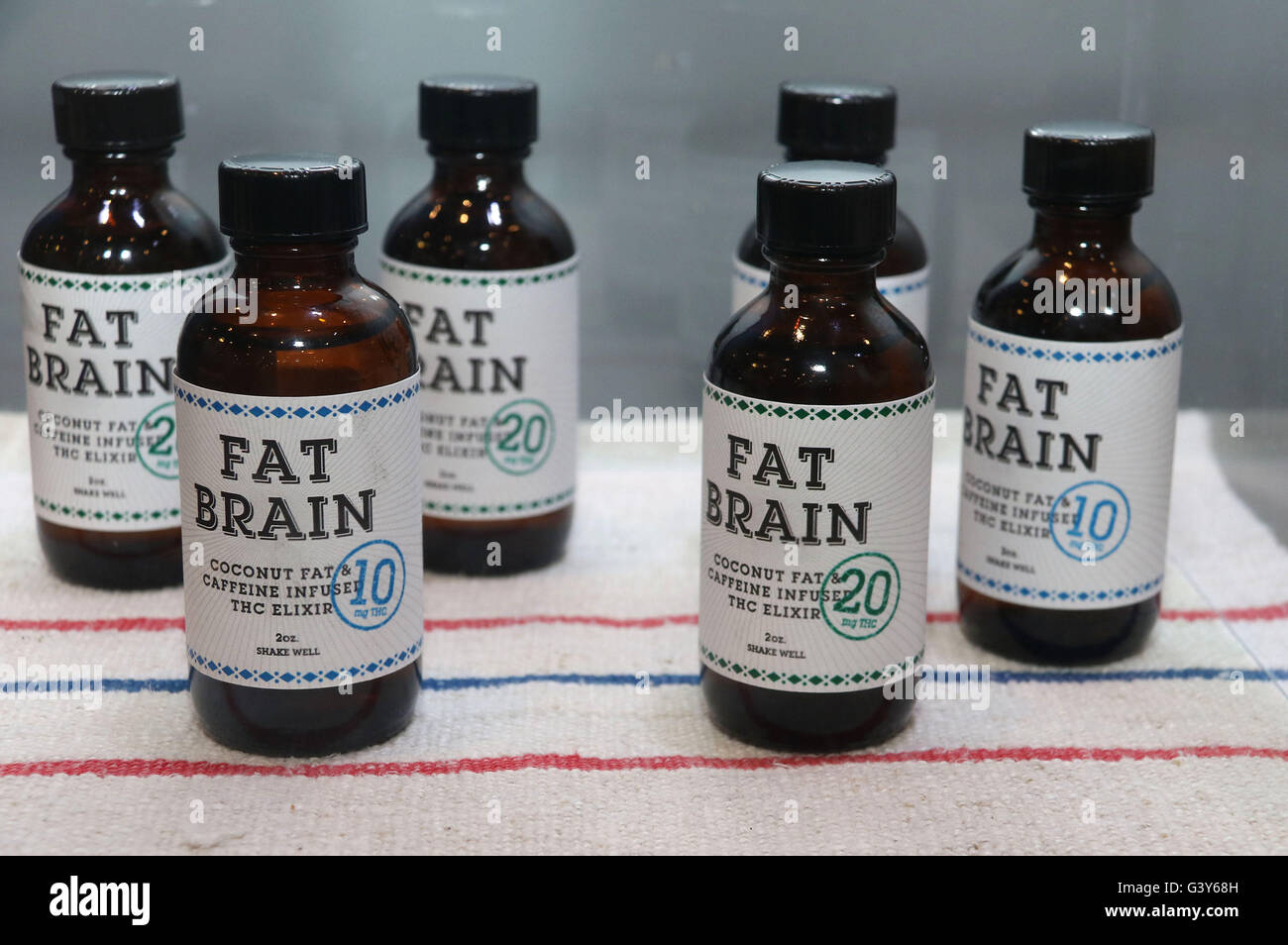 New York, New York, USA. 16th June, 2016. A view of 'Fat Brain' a ...