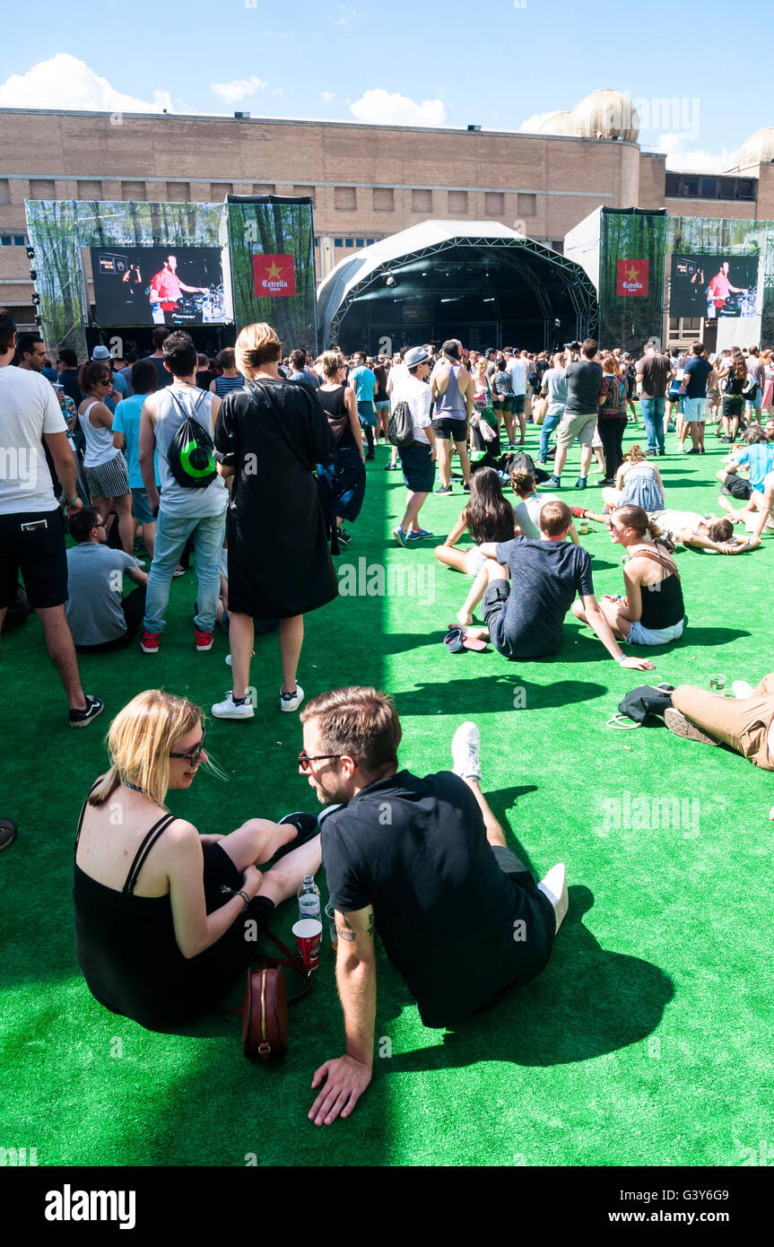 Barcelona, Catalonia, Spain. 16th June, 20. Sónar 2016 Credit: Cisco ...