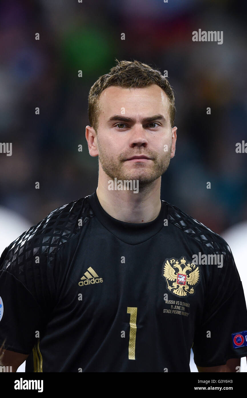 Igor Akinfeev (Russia) ; June 15, 2016 - Football : Uefa Euro France ...
