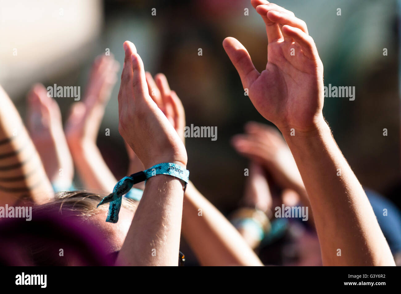 Barcelona, Catalonia, Spain. 16th June, Sónar2016. Credit: Cisco Pelay ...