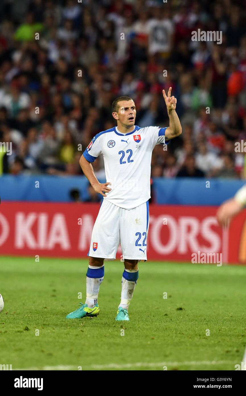 Viktor Pecovsky (Slovakia) ; June 15, 2016 - Football : Uefa Euro ...