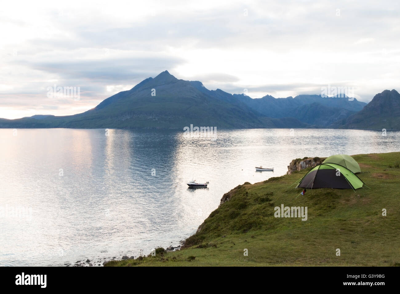 Scottish camping hi-res stock photography and images - Alamy