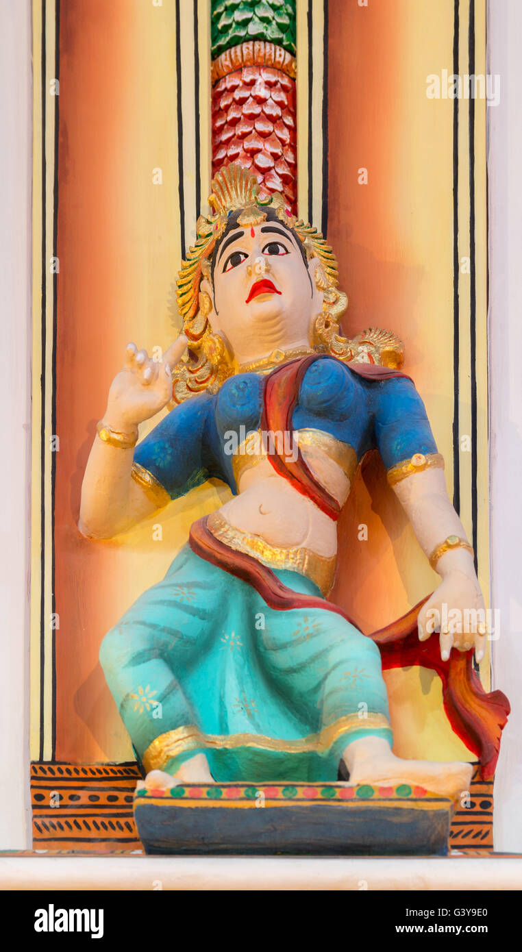Chidambara palace dancing woman statue hi-res stock photography and ...