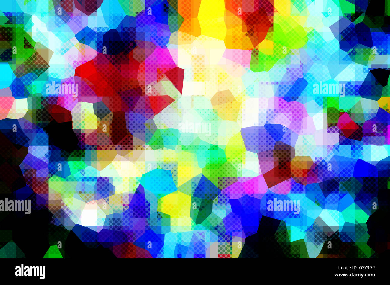 abstract multicolor texture background with square pattern Stock Photo ...