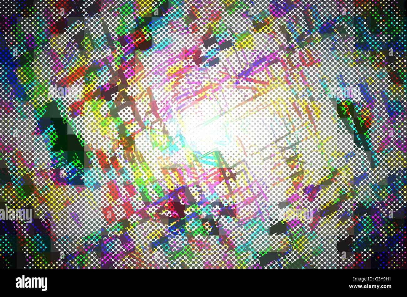 abstract multicolor texture background with square pattern Stock Photo ...