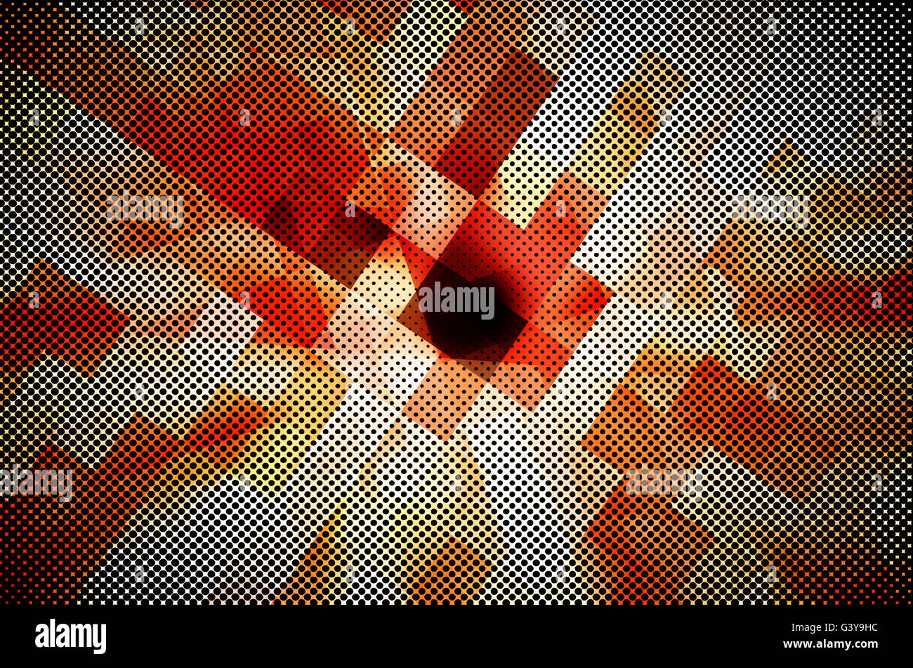 Abstract Orange Square at Maddison Westacott blog