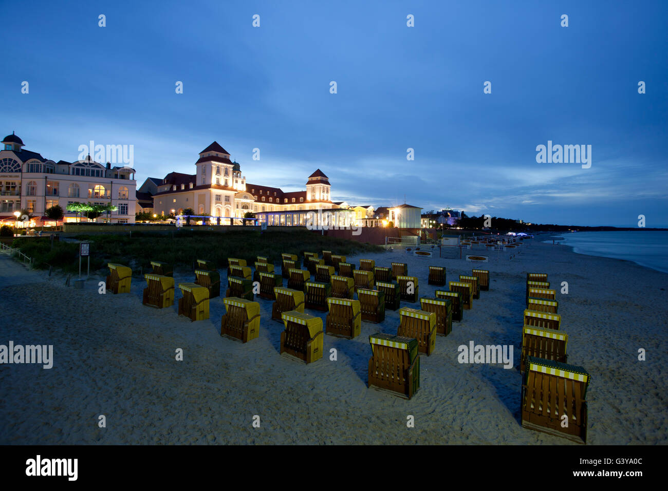Kurhaus building binz ruegen hi-res stock photography and images - Alamy