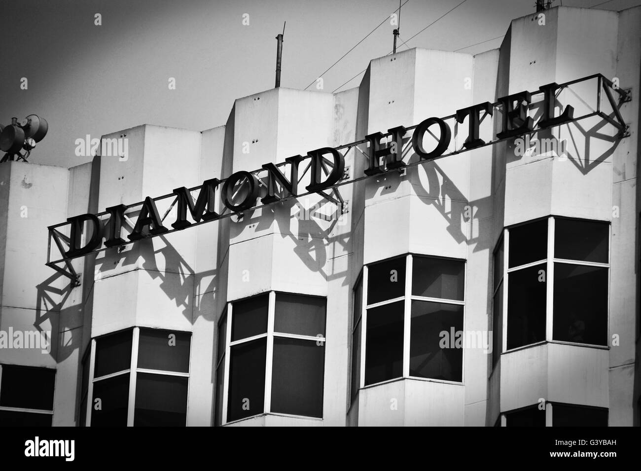 Diamond Hotel, Roxas Boulevard, Ermita, Manila, Philippines Stock Photo ...