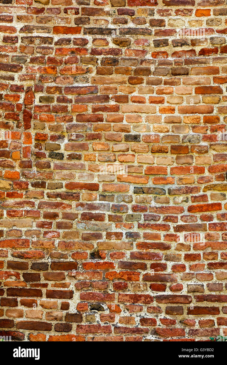 orange old brick wall at belgrade fortress, belgrade serbia Stock Photo ...