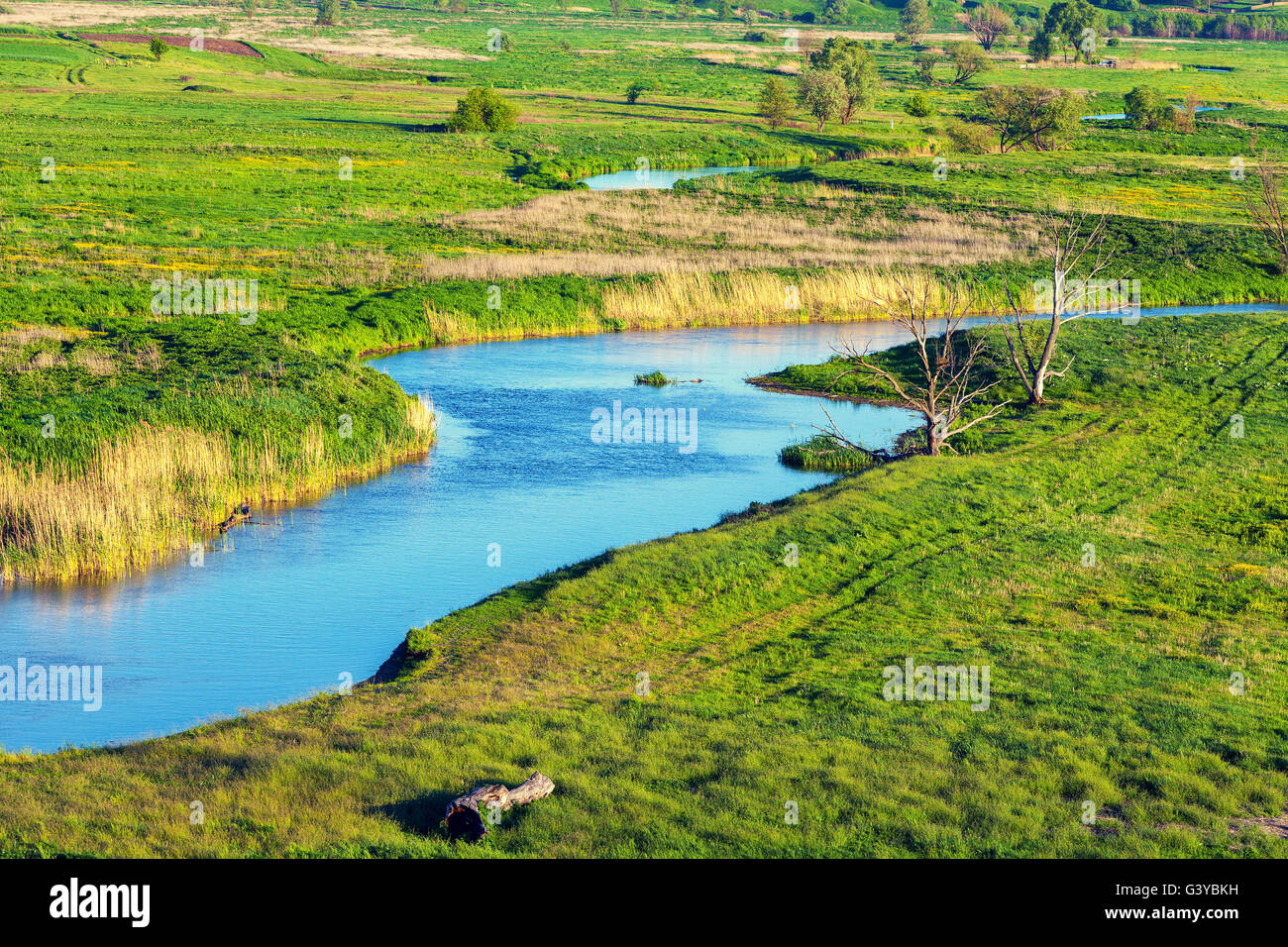 Winding river hi-res stock photography and images - Alamy