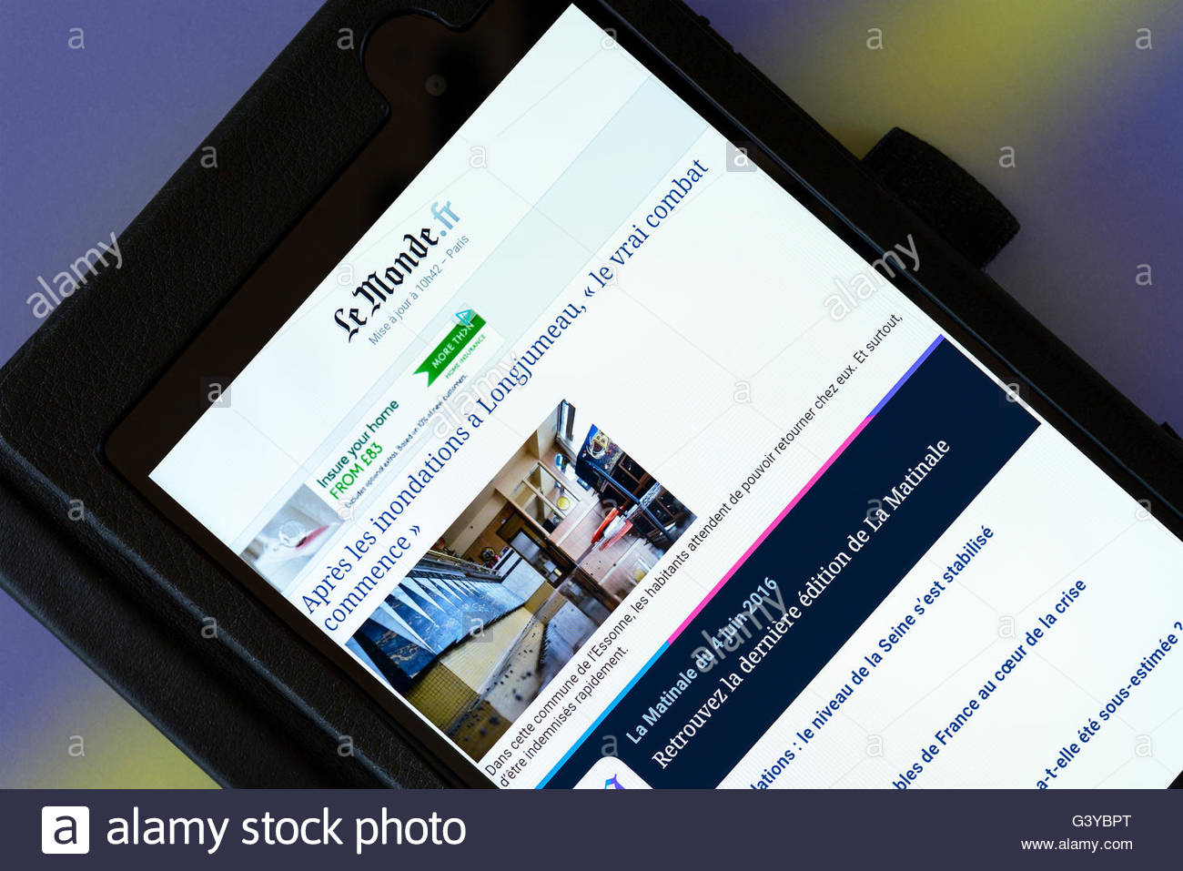 Le Monde Newspaper High Resolution Stock Photography and Images - Alamy