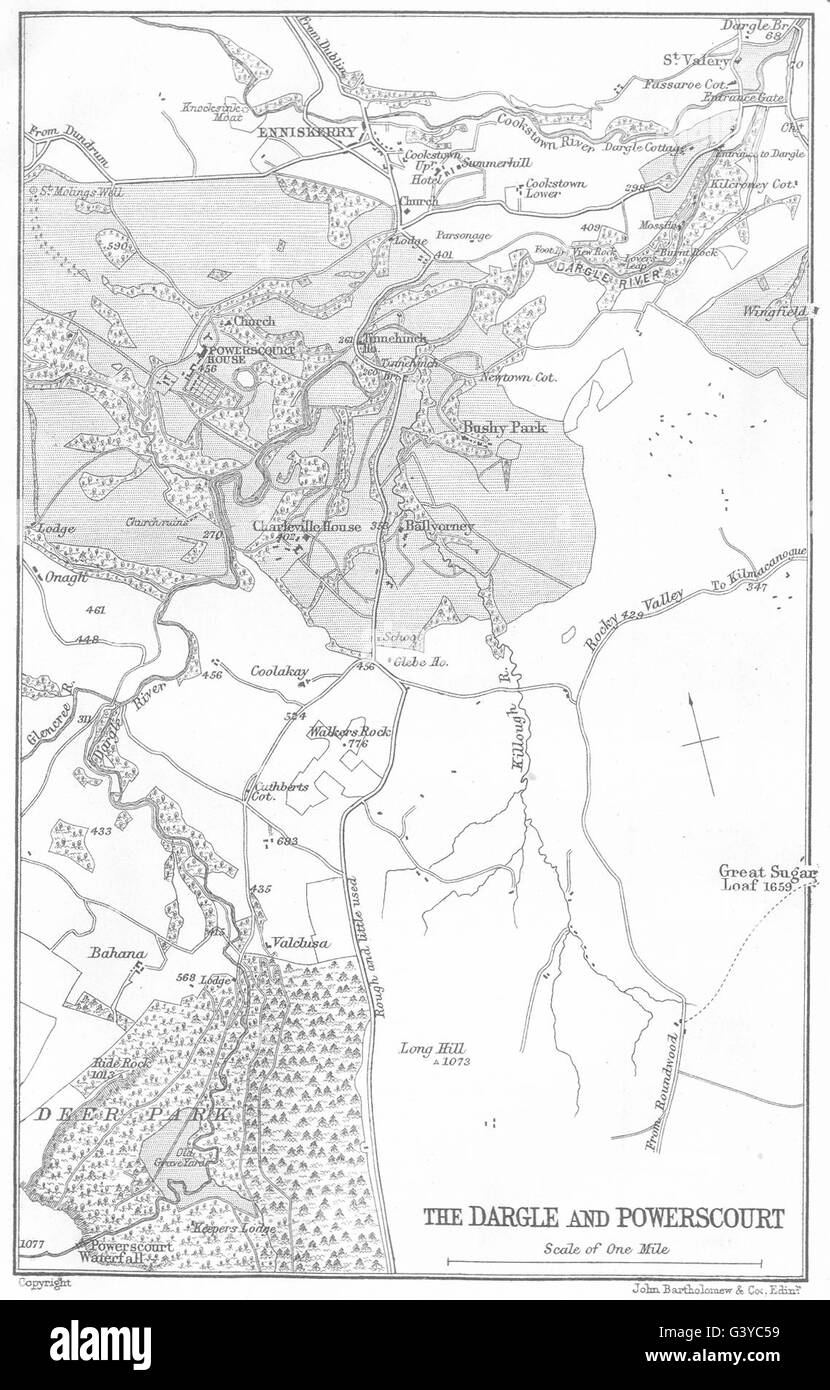 Map of ireland Black and White Stock Photos & Images - Alamy