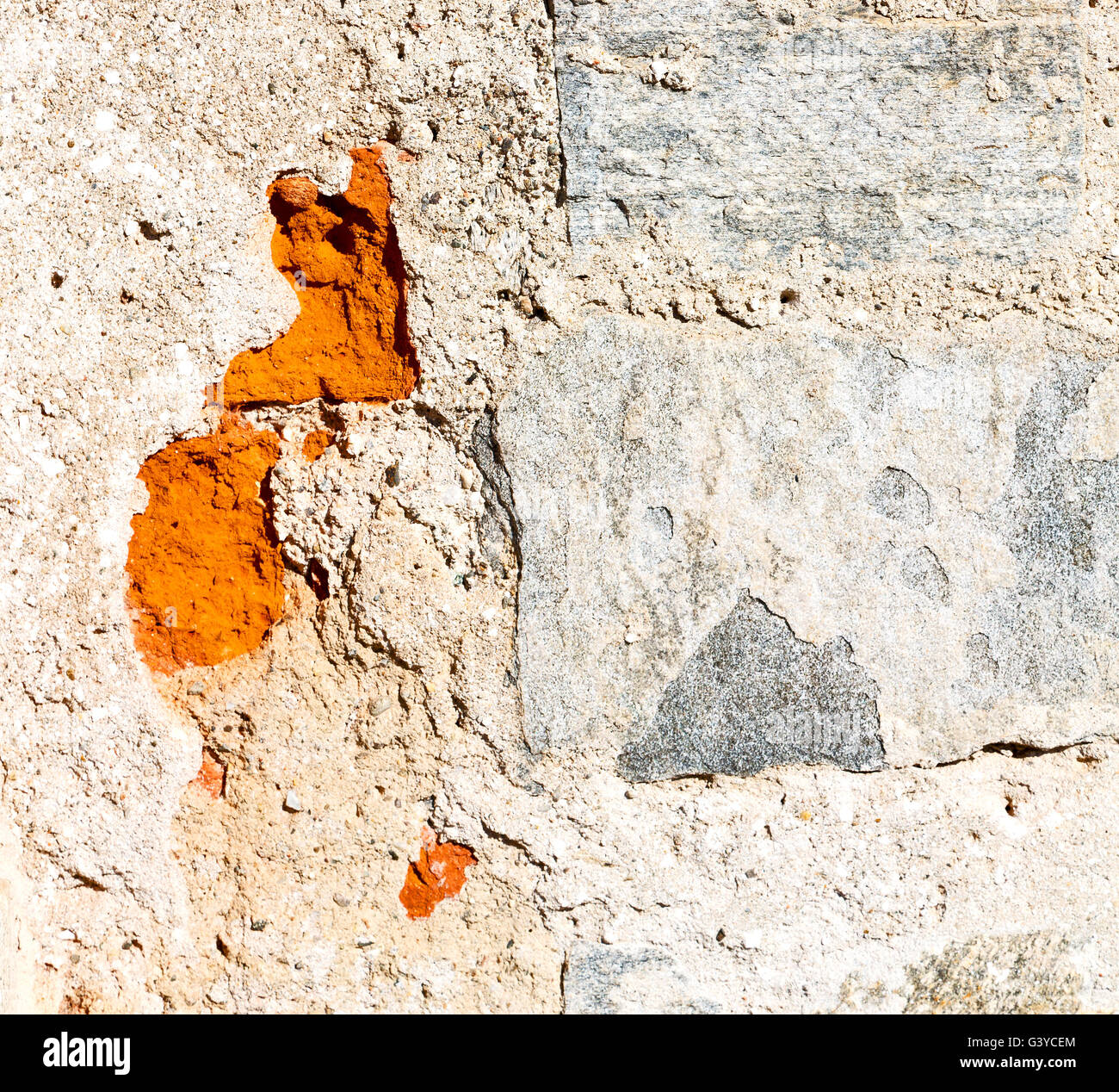 step brick in greece old wall and texture material the background Stock ...