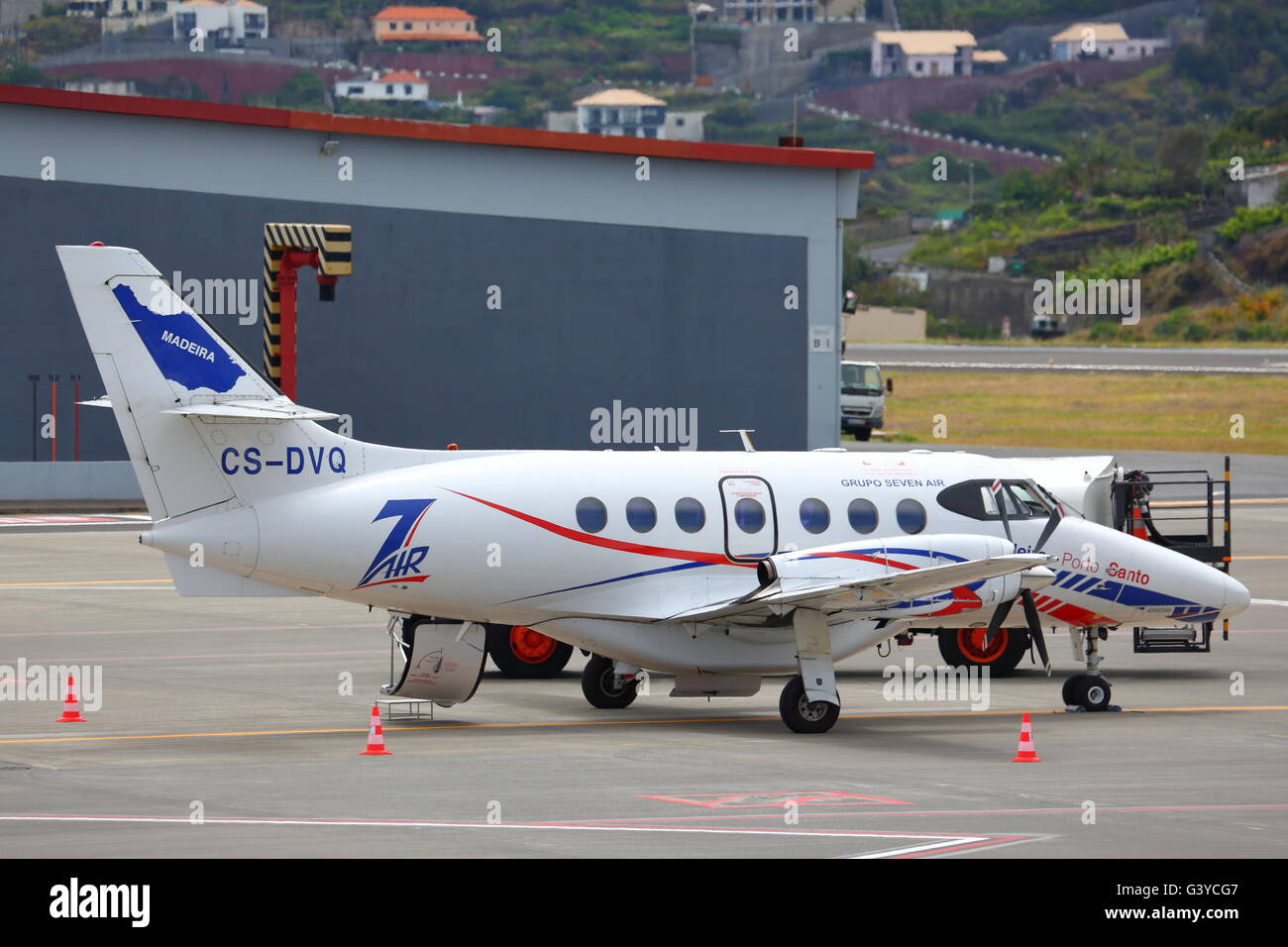 Aero Vip British Aerospace Jetstream 32 CS-DVQ parked at Funchal ...