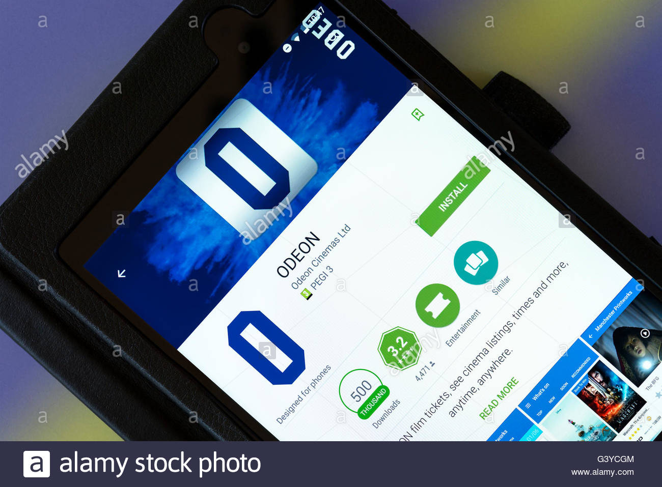 Odeon Cinema App High Resolution Stock Photography and Images - Alamy