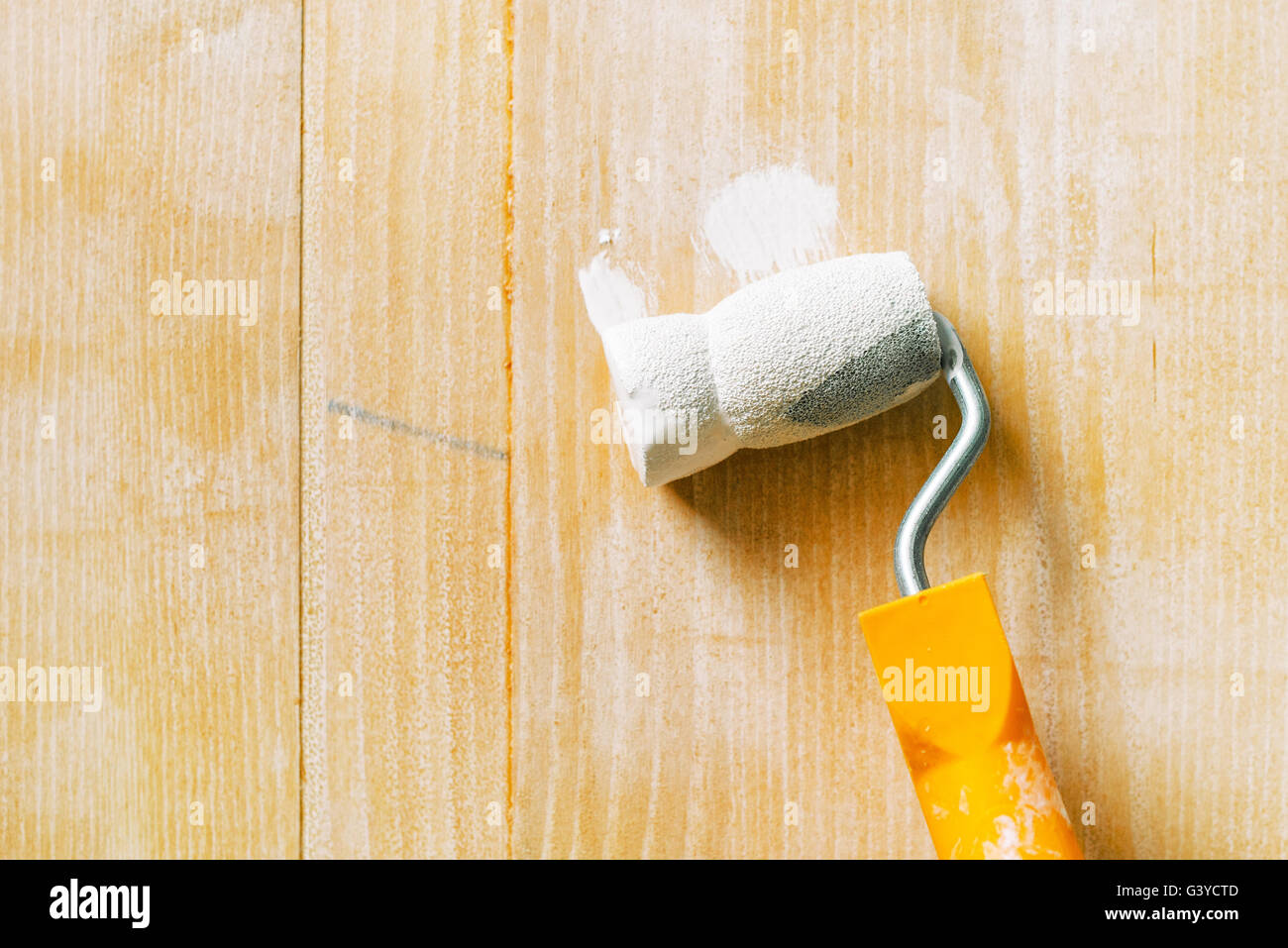 Applying coating hi-res stock photography and images - Alamy