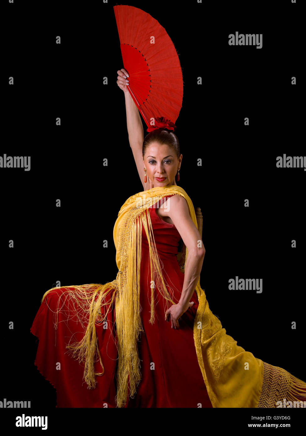 Spanish woman dancing hi-res stock photography and images - Alamy