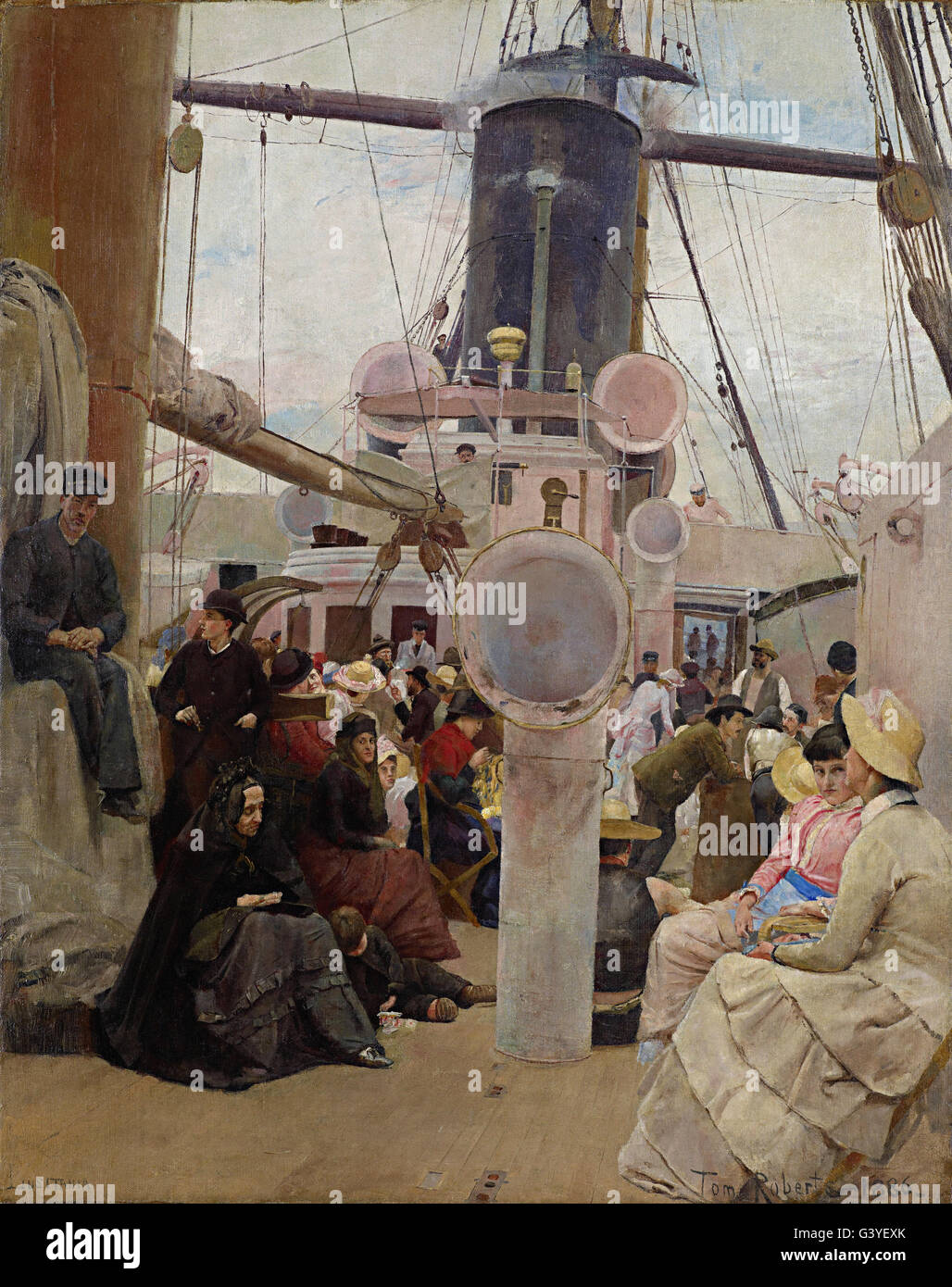 Tom Roberts - Coming South Stock Photo - Alamy