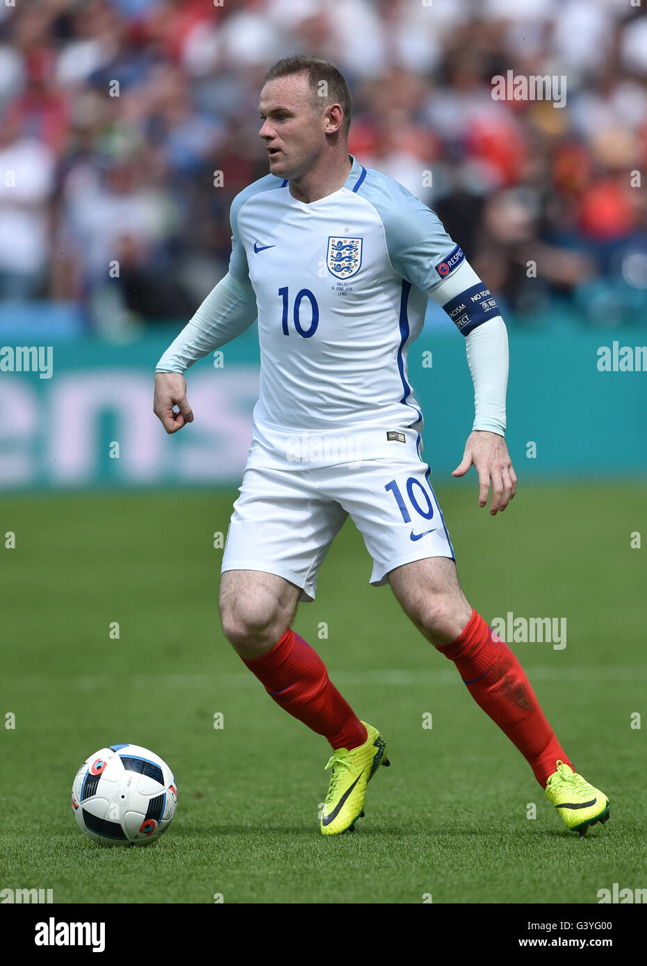 England's Wayne Rooney during the UEFA Euro 2016, Group B match at the ...