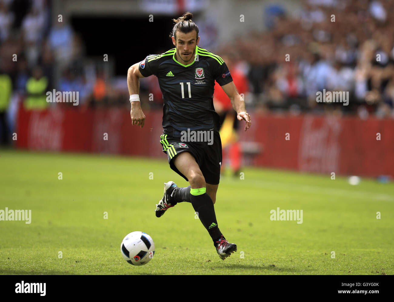 Wales' Gareth Bale during the UEFA Euro 2016, Group B match at the ...