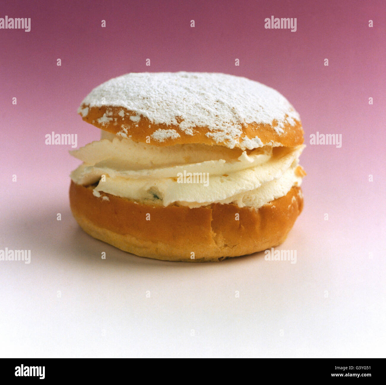 Shrove bun hi-res stock photography and images - Alamy