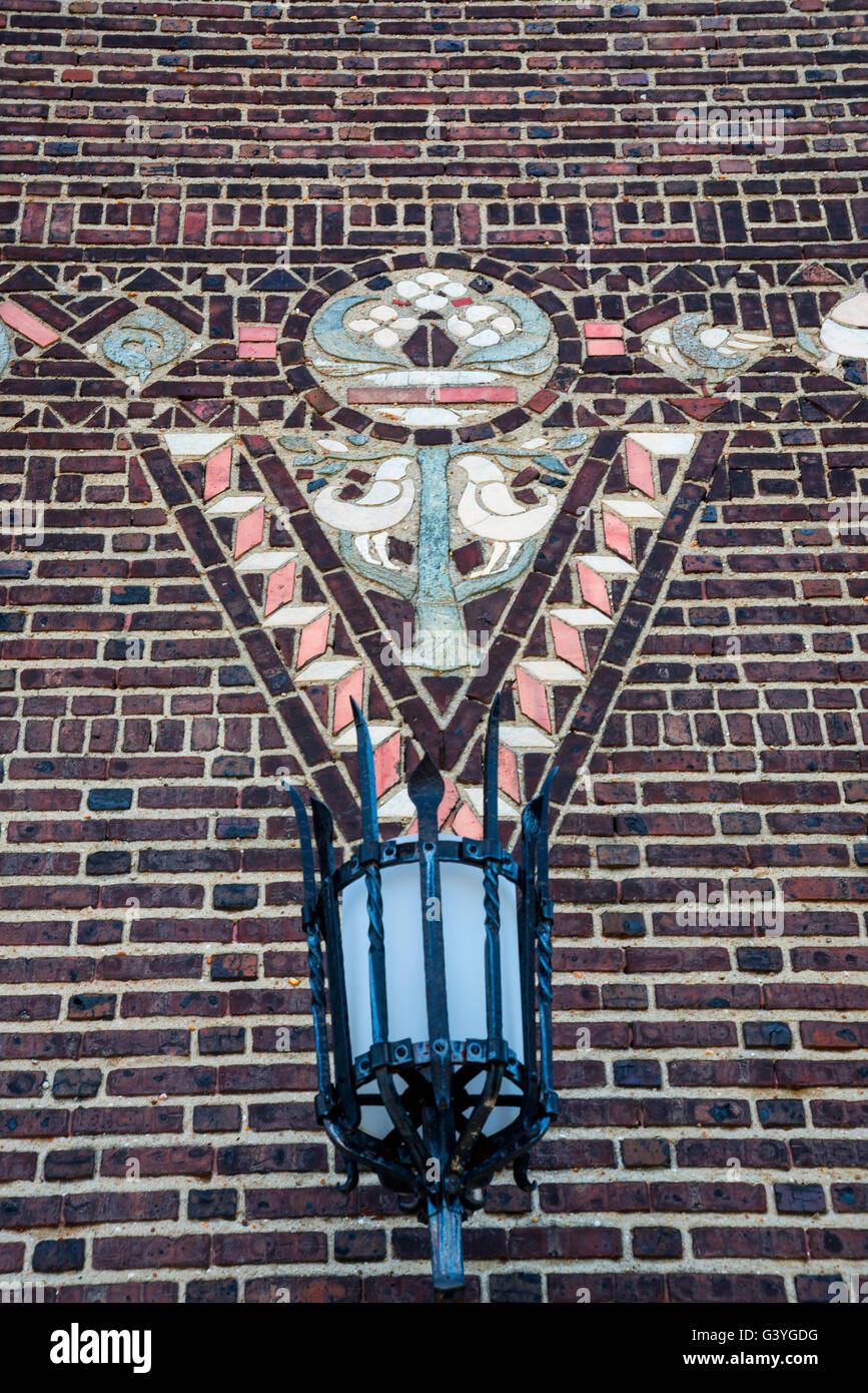 Design of outside wall of Museum of Archaeology and Anthropology ...