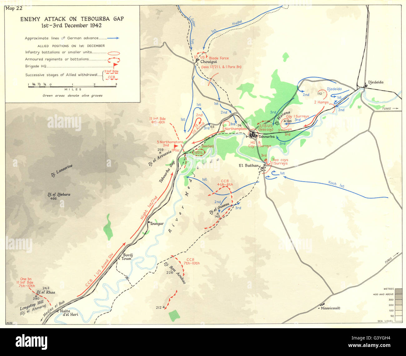 Operation Torch Map
