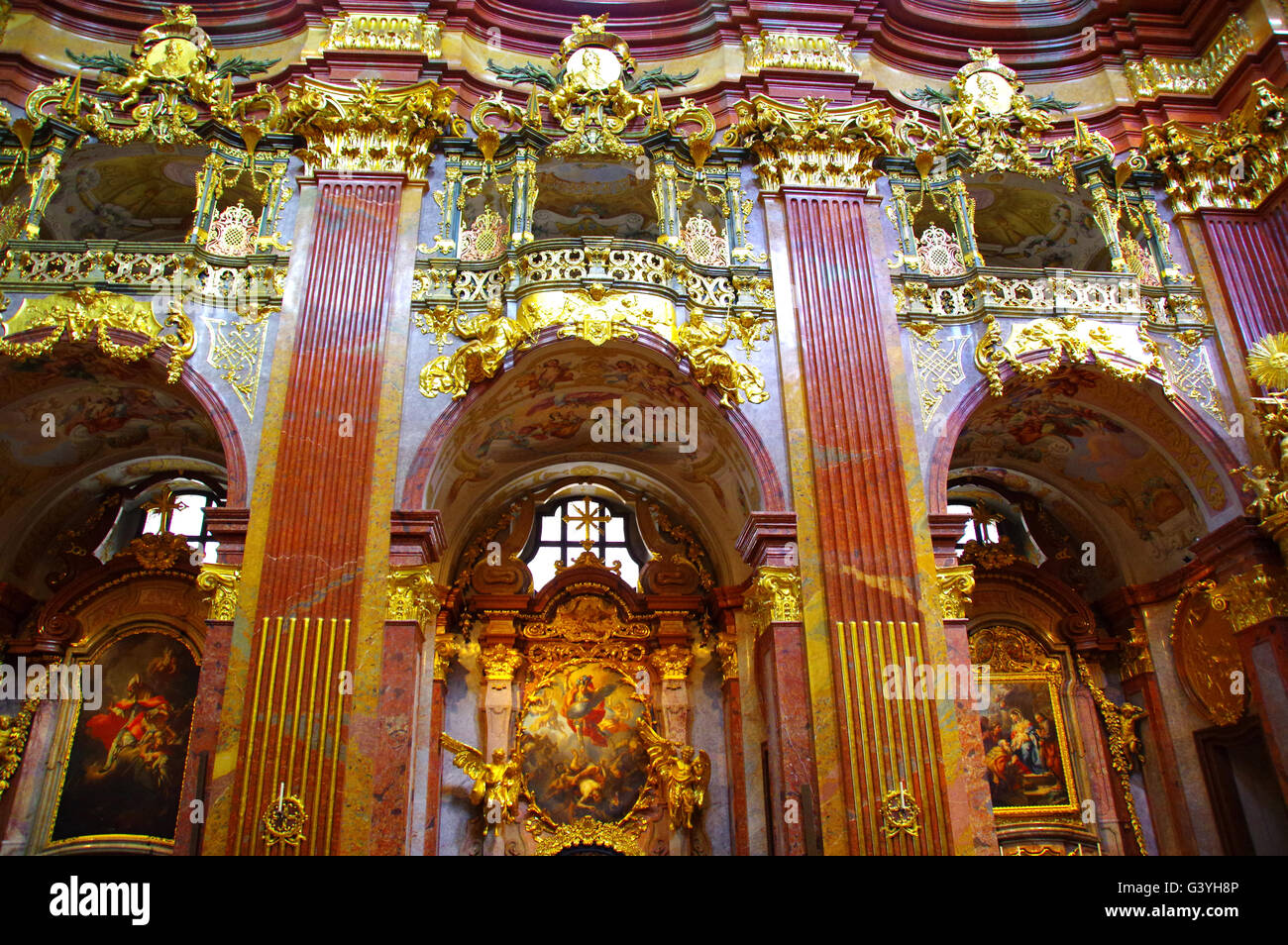 Melk Abbey Ceiling High Resolution Stock Photography and Images - Alamy