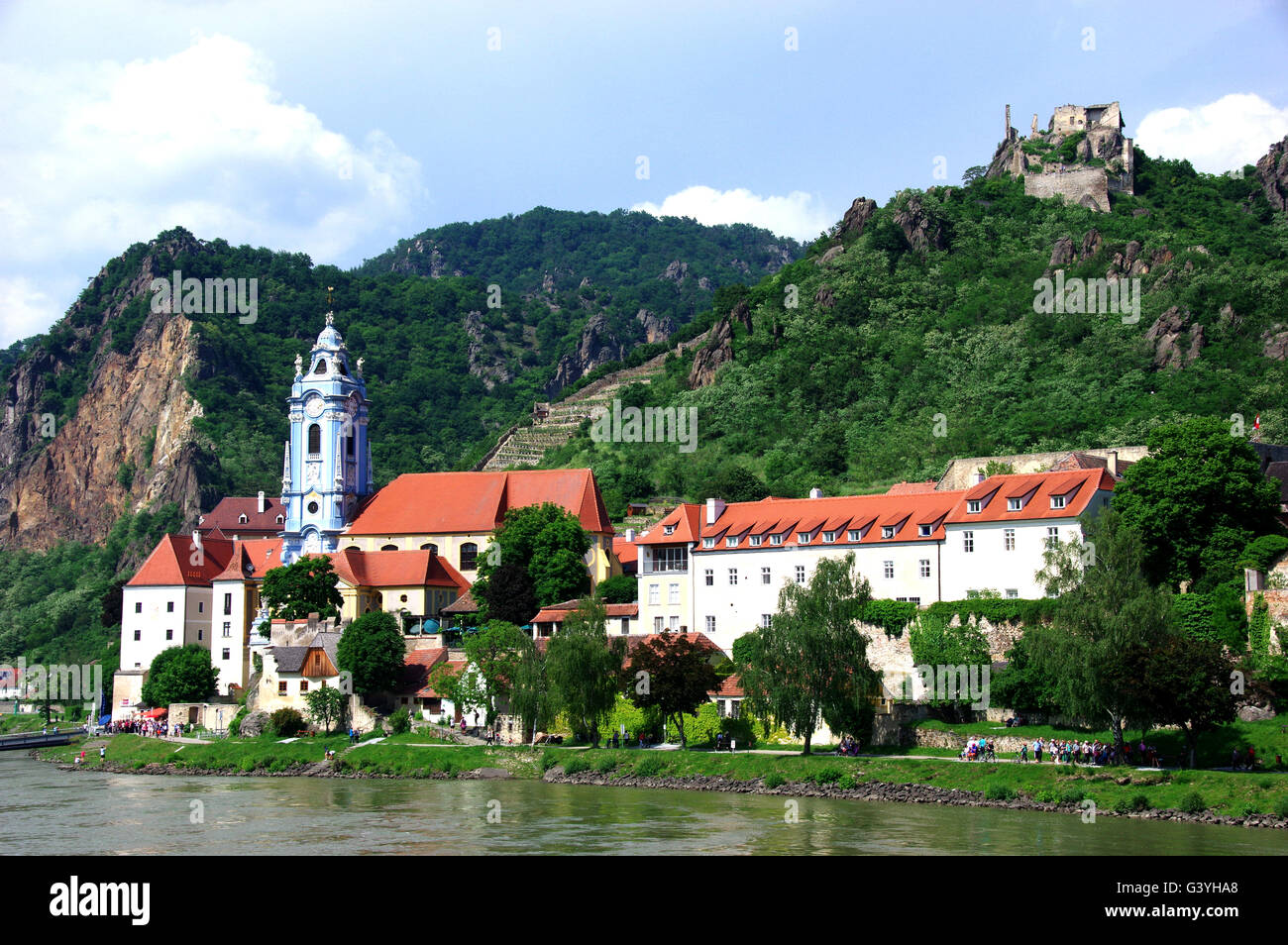 Durnstein castle hi-res stock photography and images - Alamy